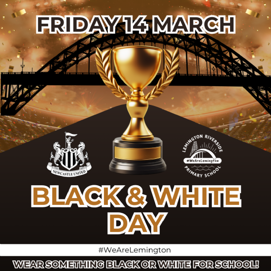 Lemington Riverside Primary School - Black amp White Day Friday 14 March