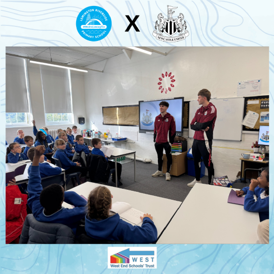 Lemington Riverside Primary School - A special visit from NUFC